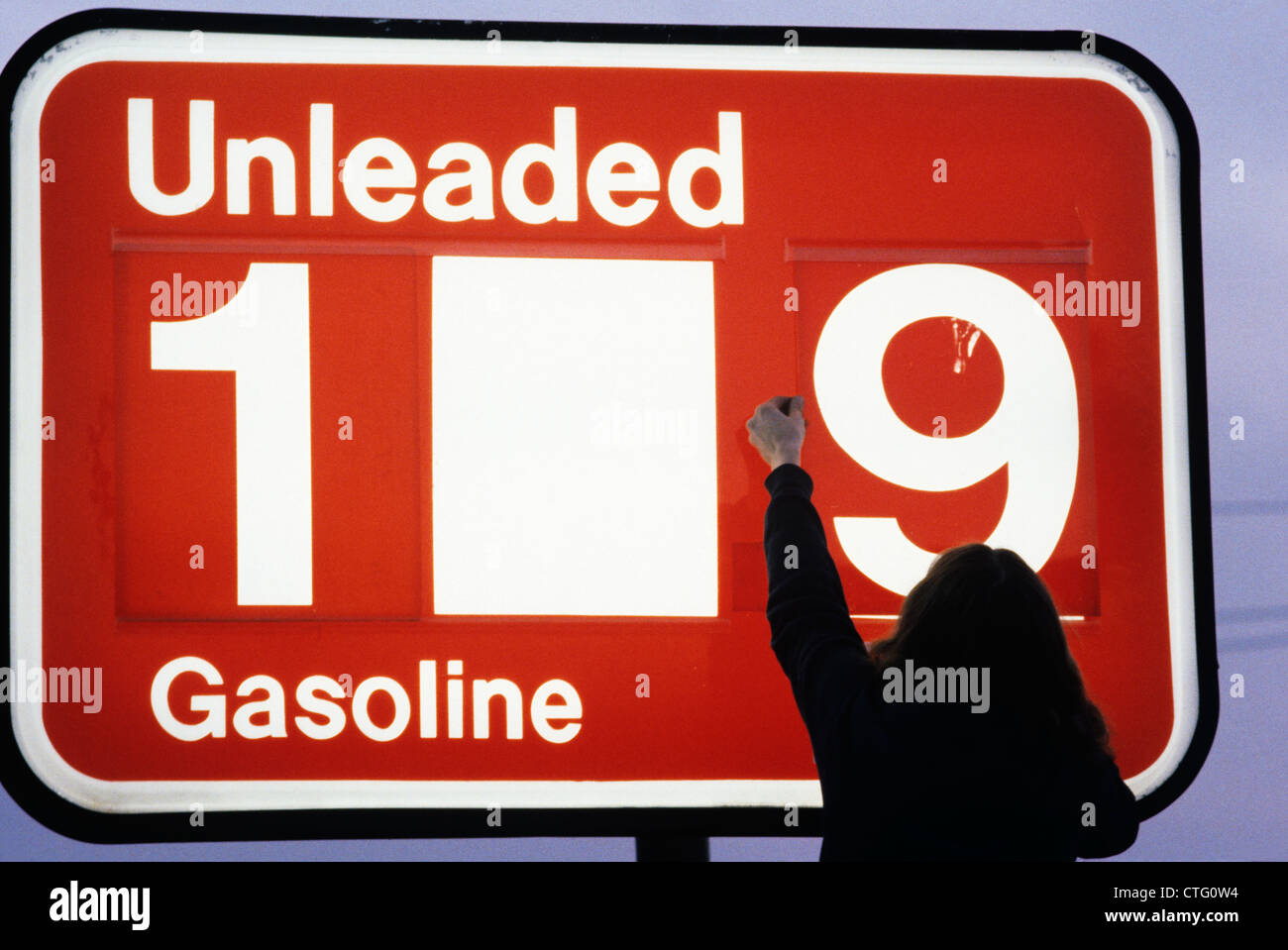 Vintage Gasoline Signs Stock Photos & Vintage Gasoline Signs Stock ...