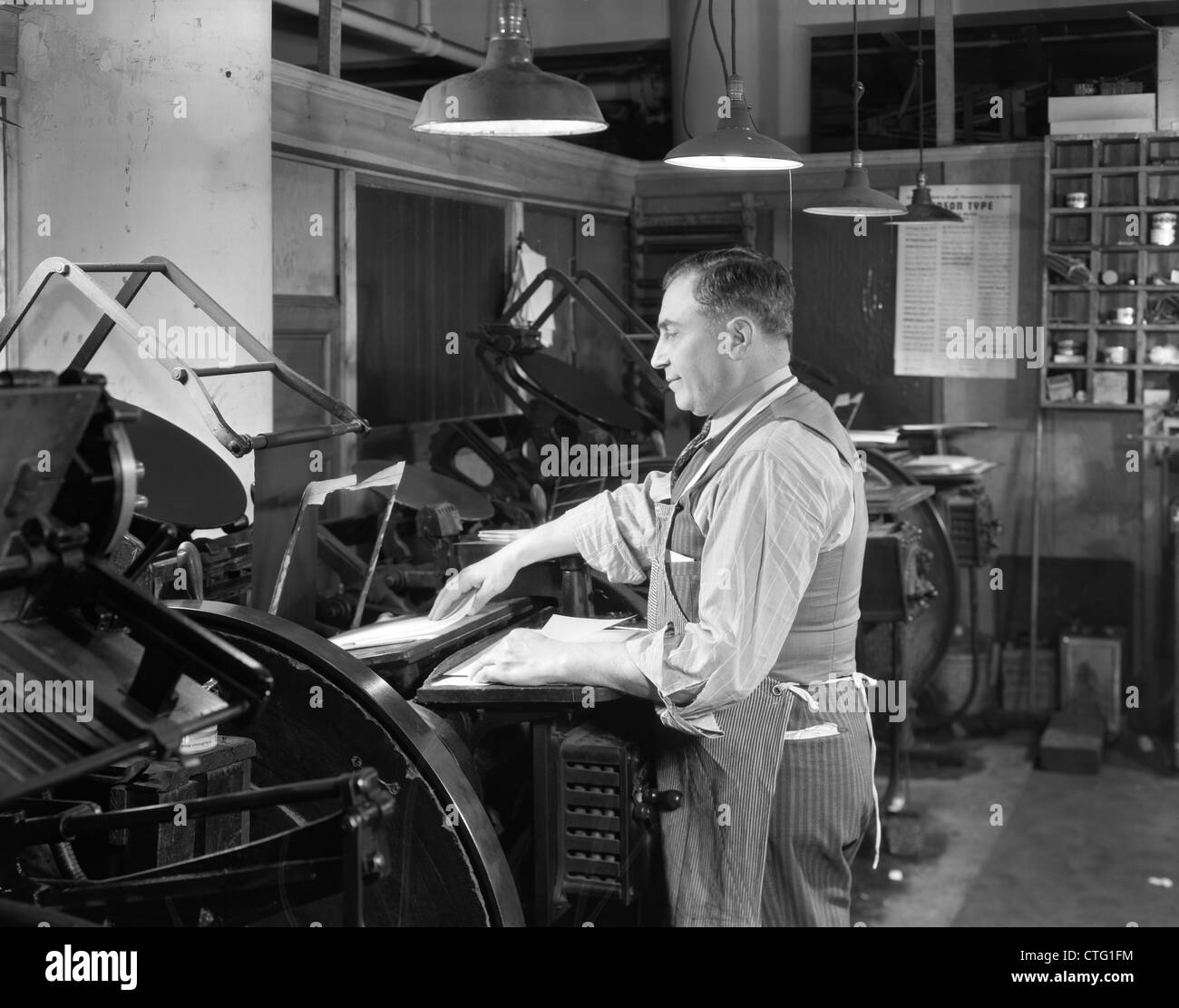 Smiling woman working hand Black and White Stock Photos & Images - Alamy