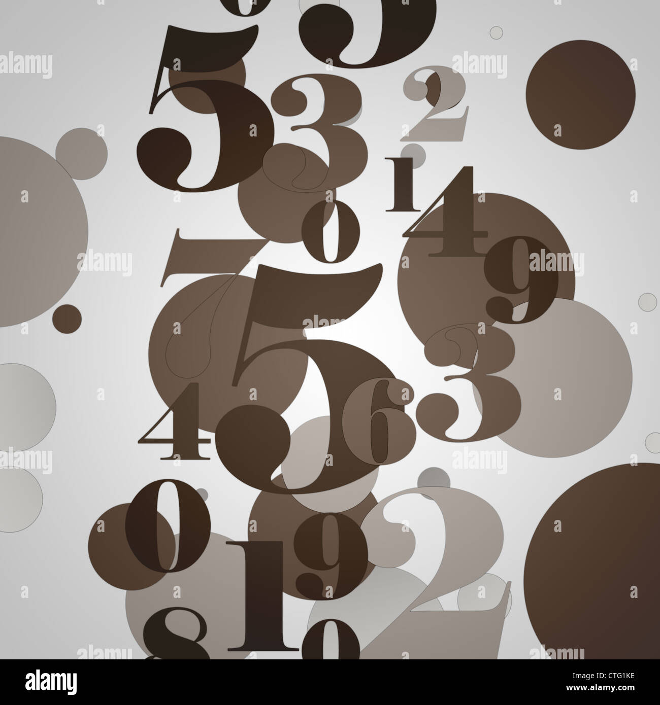 background in grunge style with numbers Stock Photo - Alamy