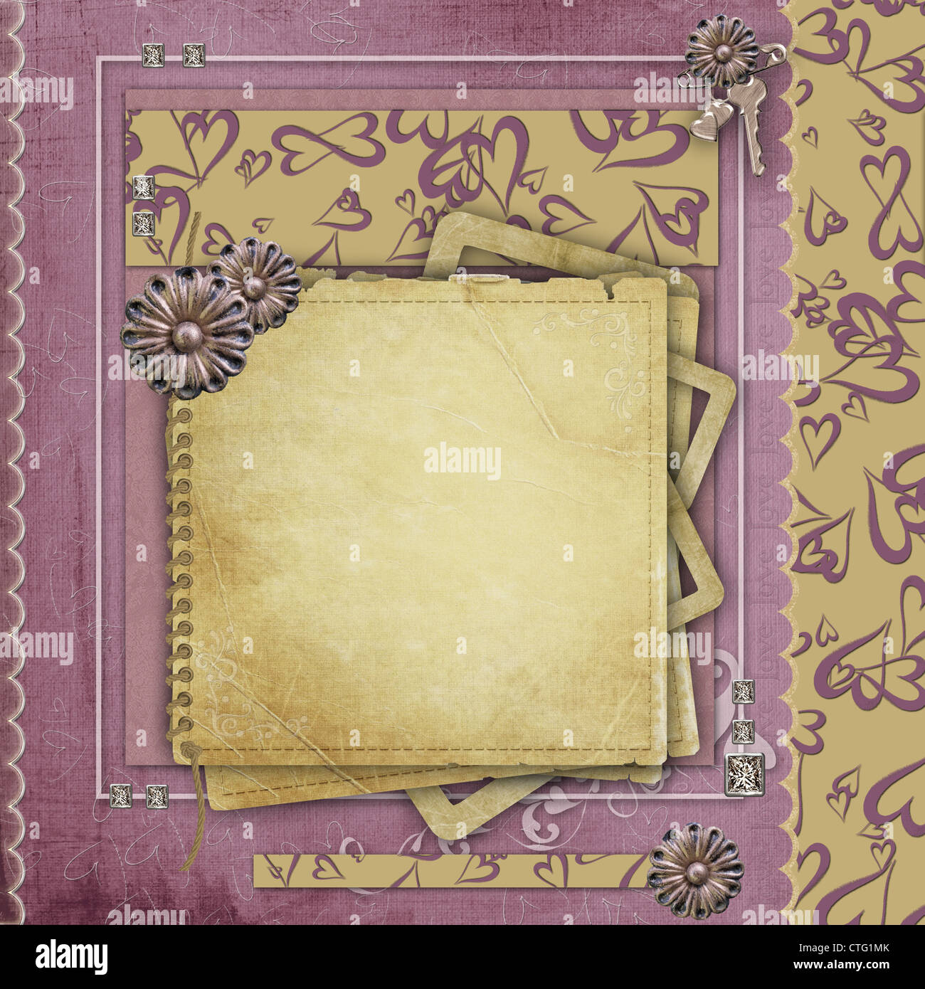 Vintage background for congratulations and invitations with space for ...