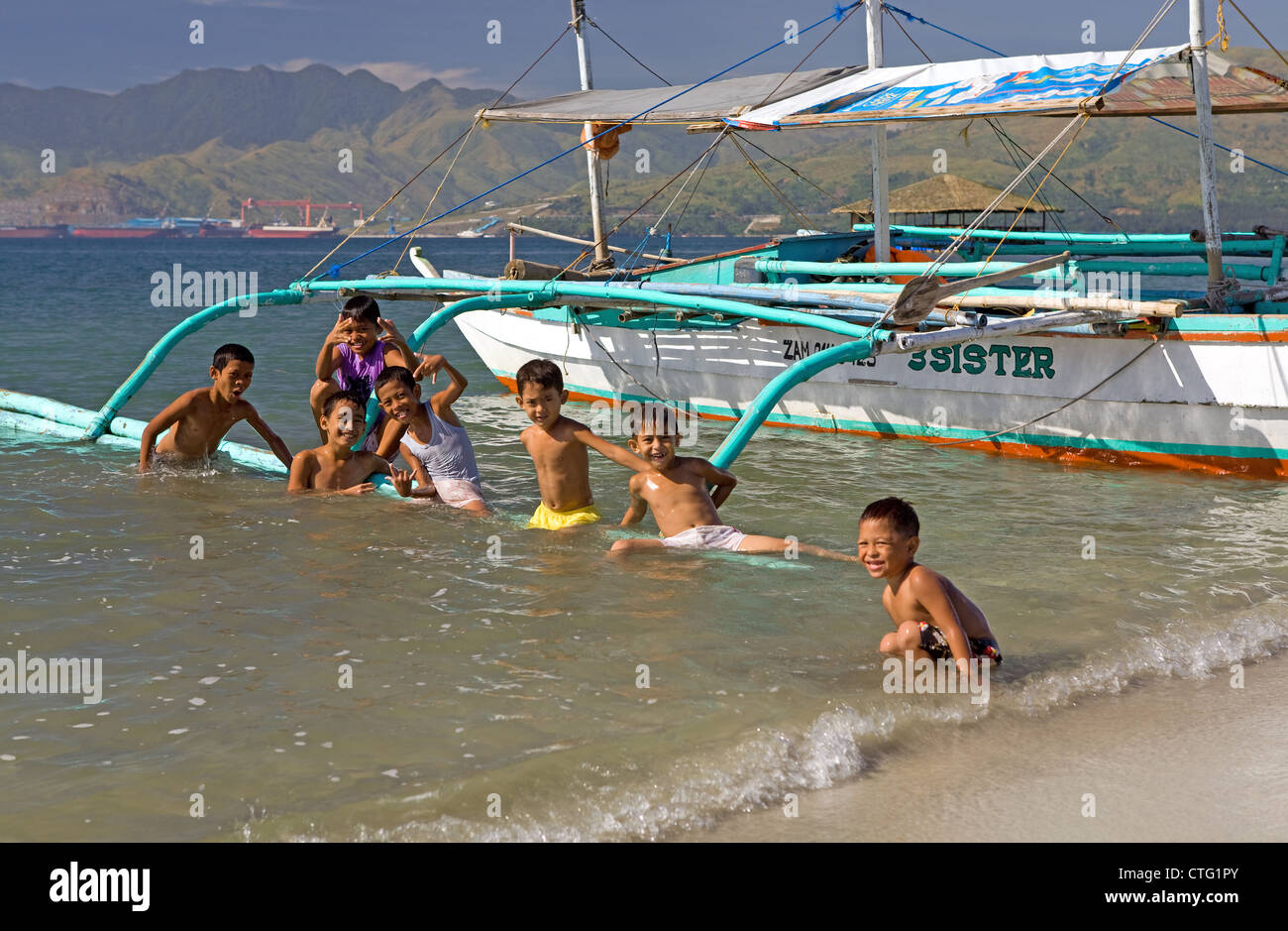 Filipino boys swimming Stock Photo, Royalty Free Image: 49525139 - Alamy