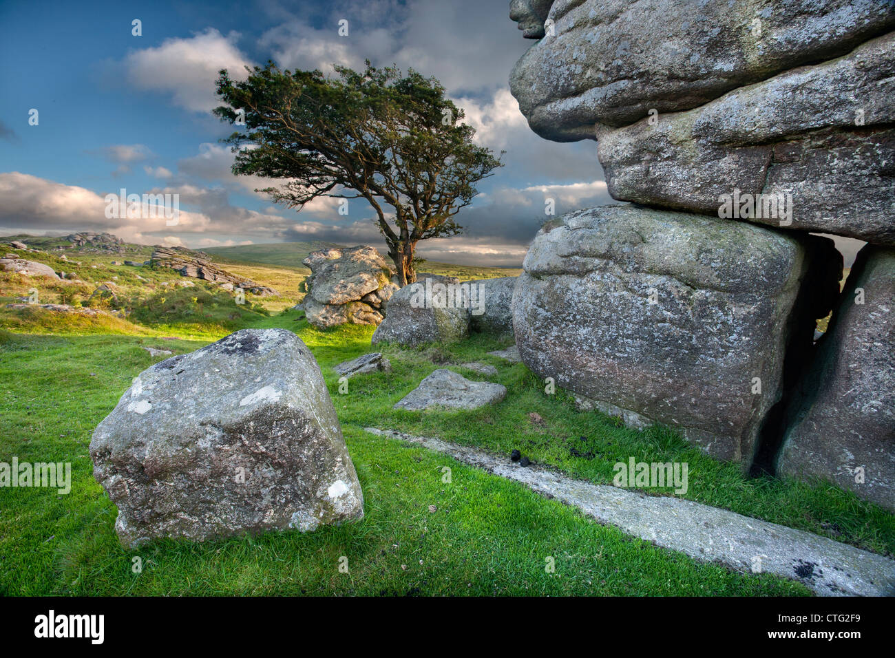 Tors of dartmoor hi-res stock photography and images - Alamy