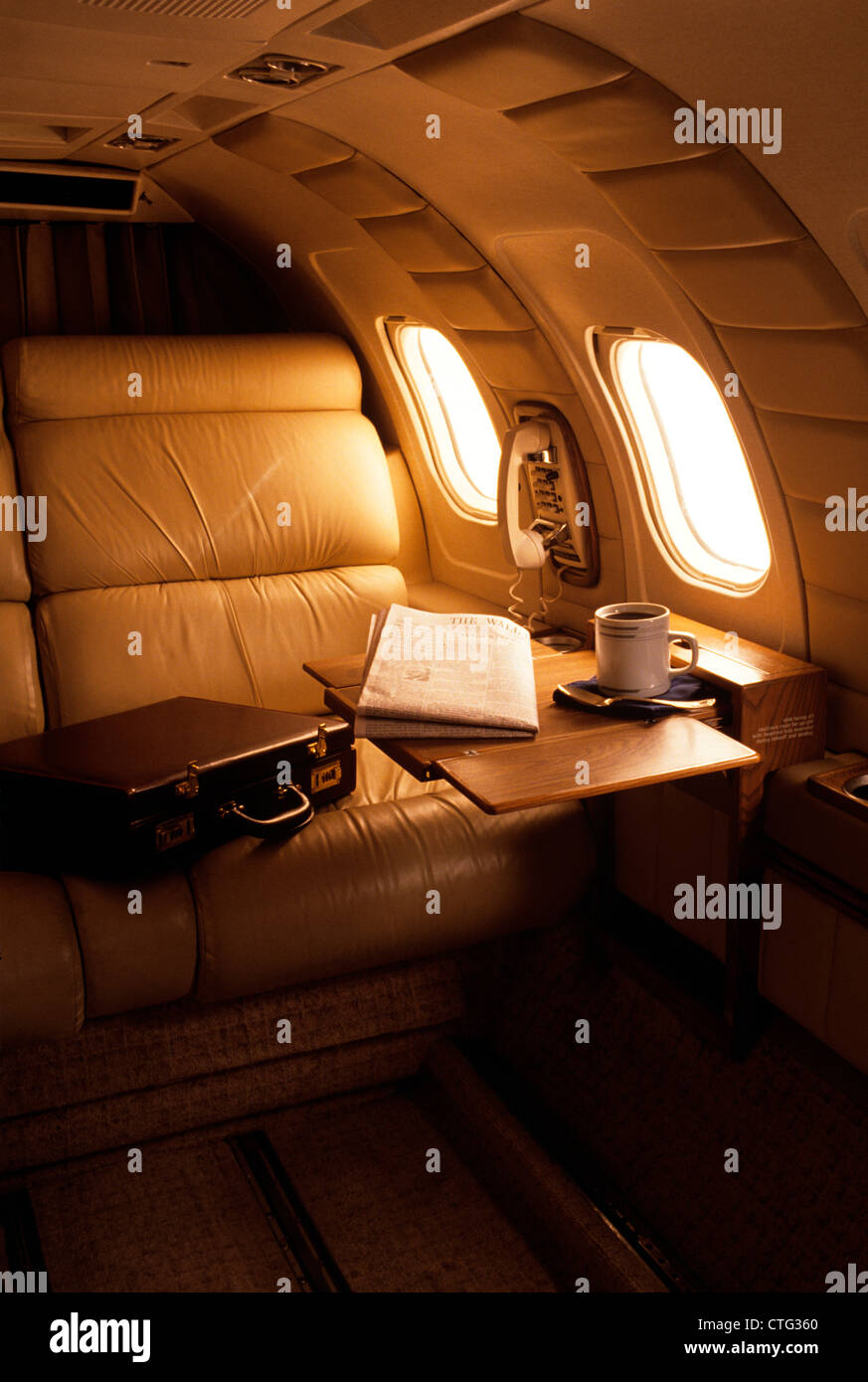 Private jets interior hi-res stock photography and images - Alamy