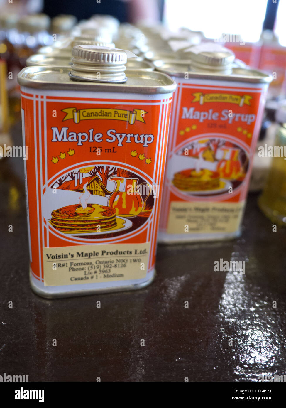 Canada syrup maple hi-res stock photography and images - Alamy