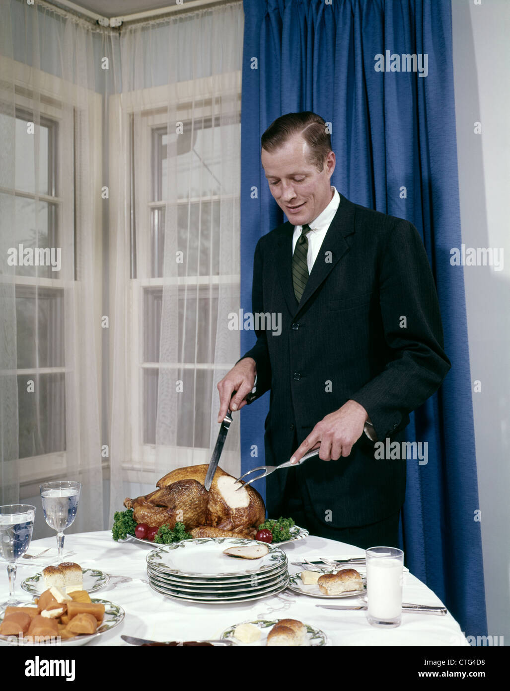 Man turkey 1950's hi-res stock photography and images - Alamy