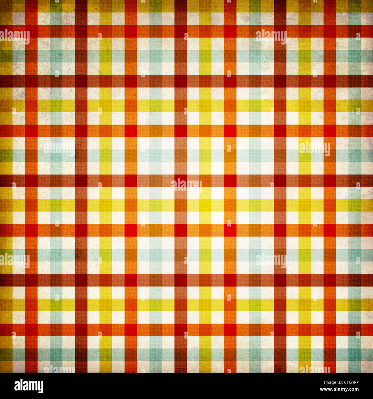 Revival textile seamless plaid hi-res stock photography and images - Alamy
