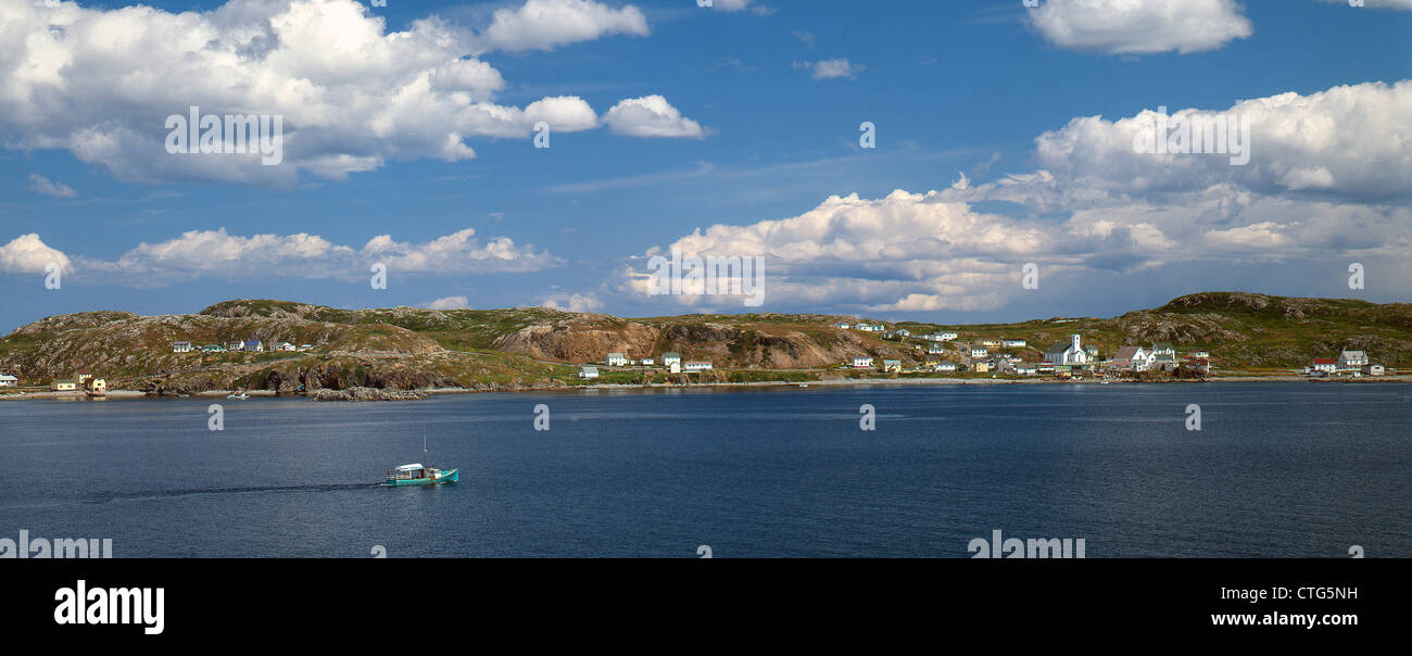 Fishing Villages in Newfoundland and Labrador in Eastern Canada, East ...