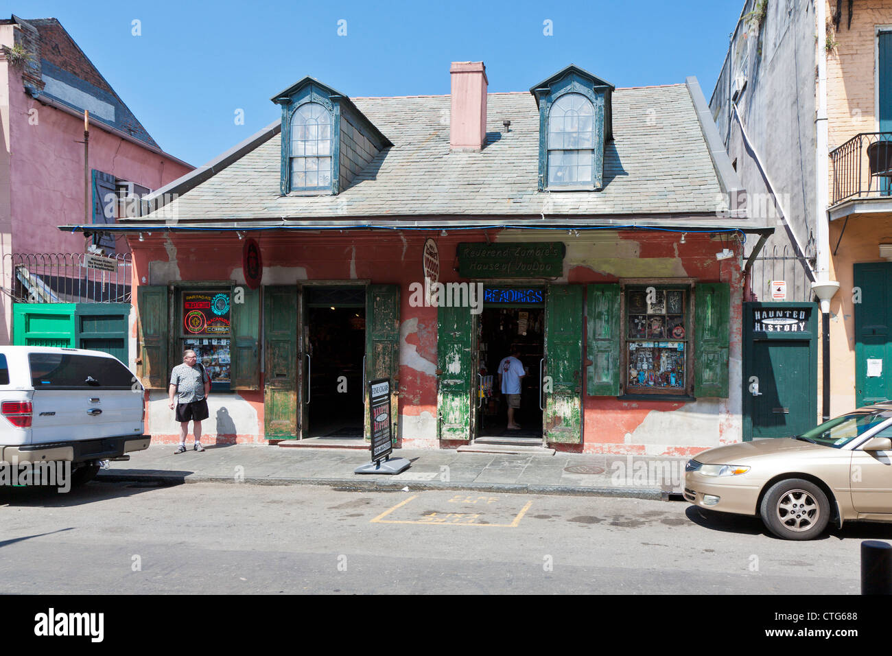 Reverend Zombie's House of Voodoo in the French Quarter of New Orleans ...