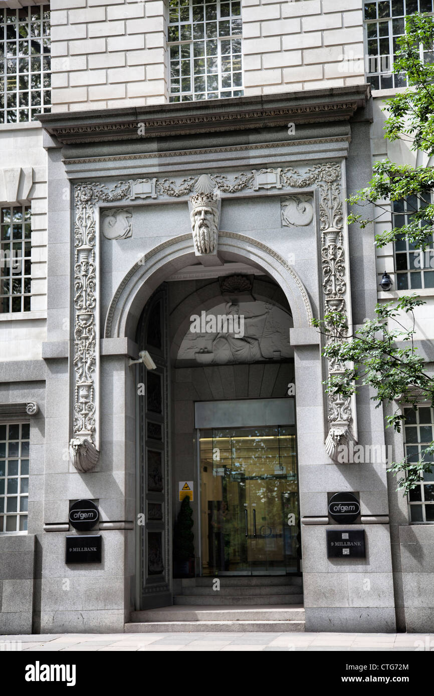 Ofgem Building on Millbank - London UK Stock Photo - Alamy