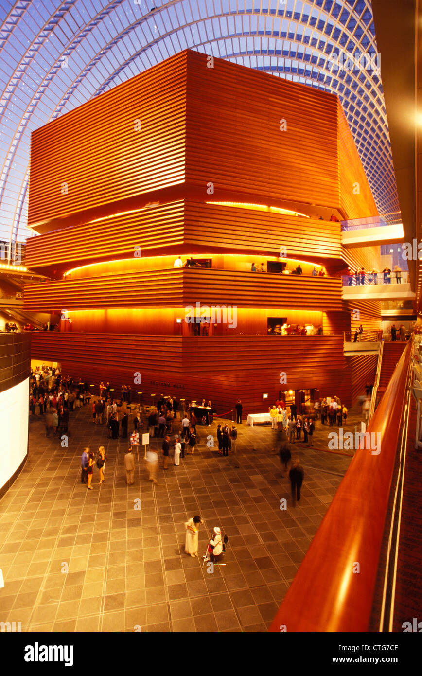PHILADELPHIA PA INTERIOR OF KIMMEL CENTER FOR THE PERFORMING ARTS Stock ...