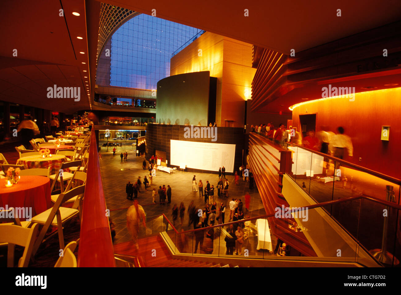 PHILADELPHIA PA INTERIOR OF KIMMEL CENTER FOR THE PERFORMING ARTS Stock ...