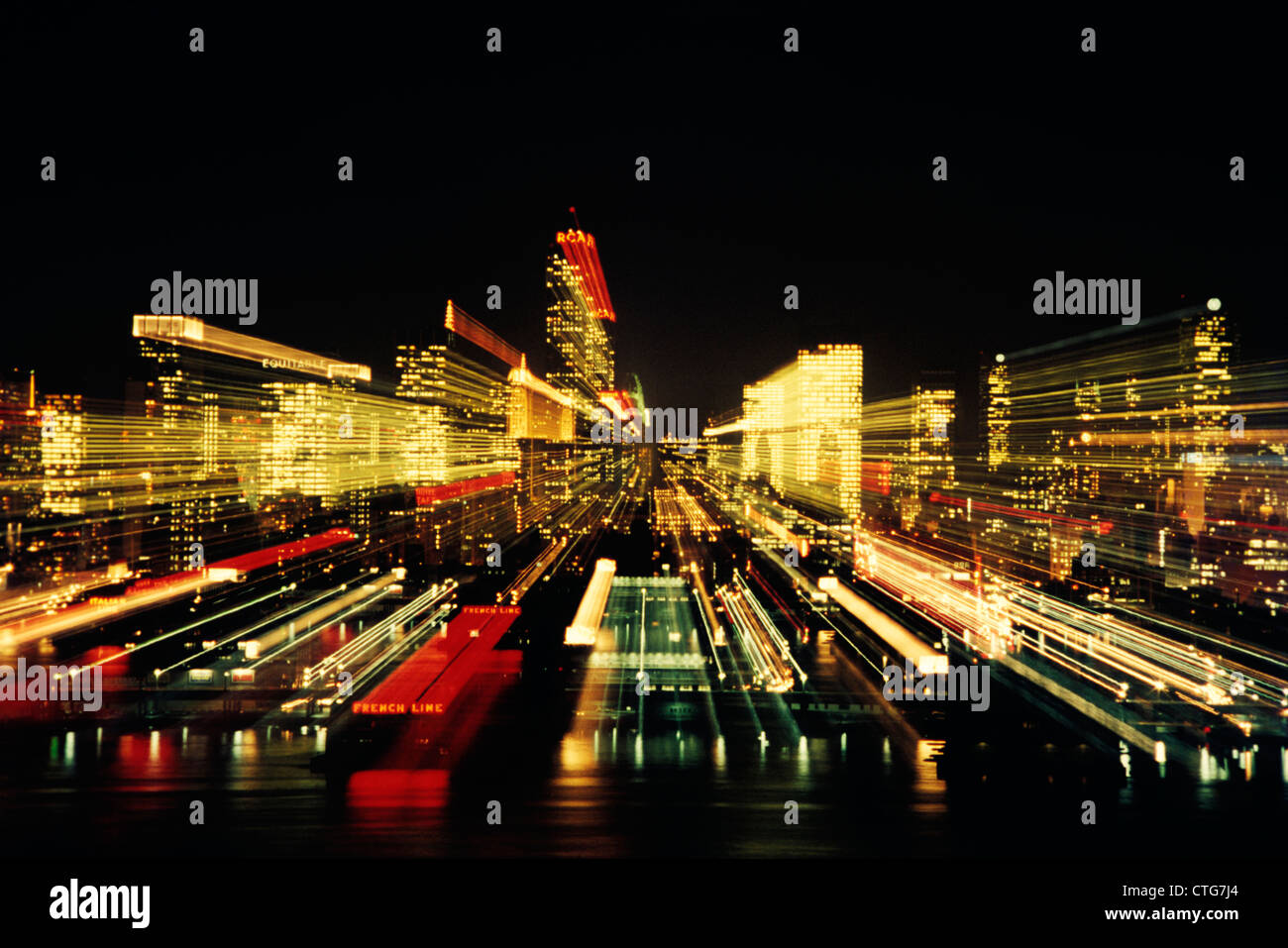 New York Night 1980s High Resolution Stock Photography and Images - Alamy