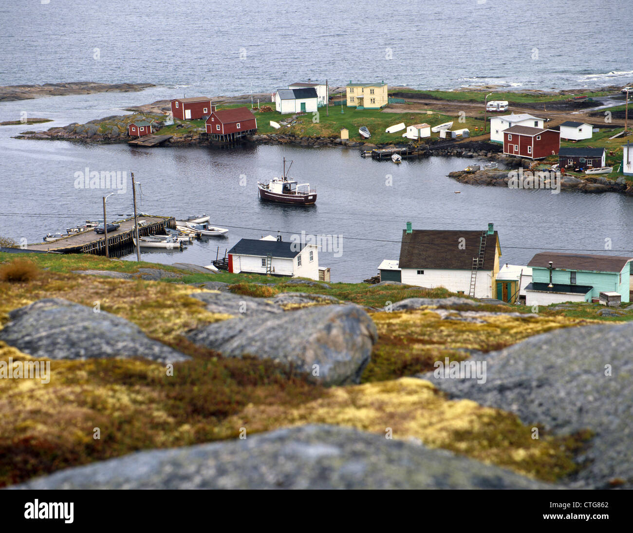 Fogo Island with Fishing Villages Eastern Canada,Newfoundland-Labrador ...