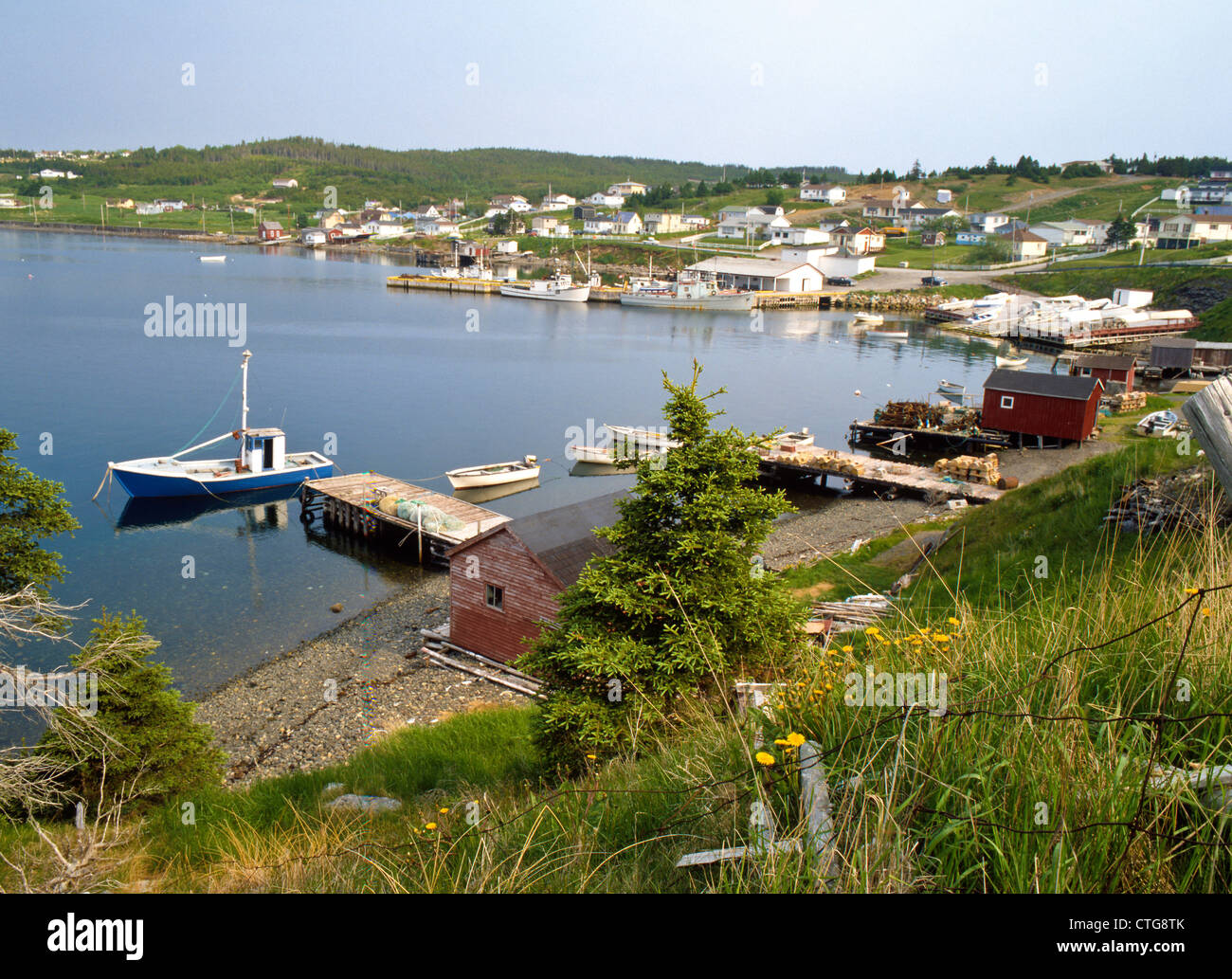 Fishing Villages of Petites in Newfoundland-Labrador; Eastern Canada ...
