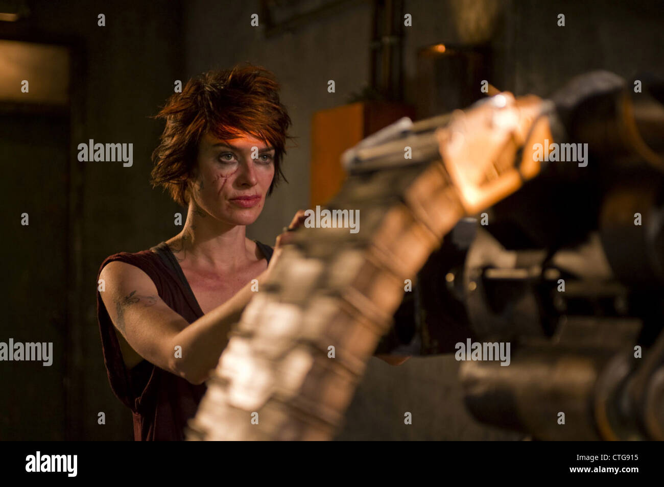 DREDD (2012) LENA HEADEY PETE TRAVIS (DIR) 013 MOVIESTORE COLLECTION LTD Stock Photo - Alamy