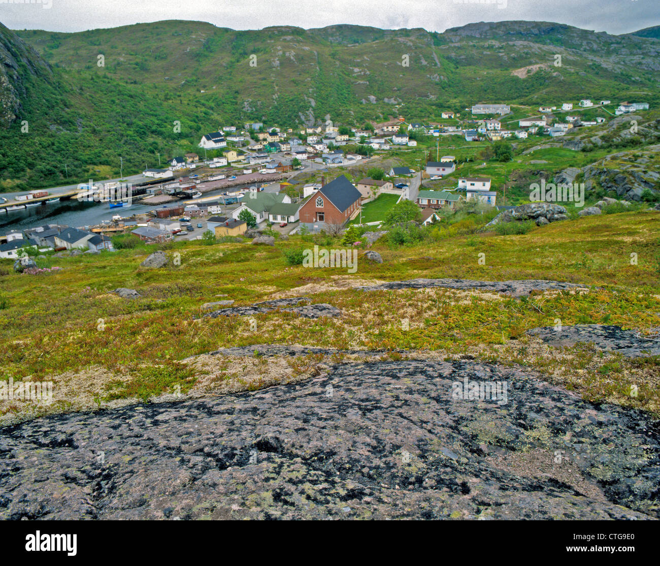 Fishing Villages and Lighthouses on in Eastern Canada,Newfoundland and ...