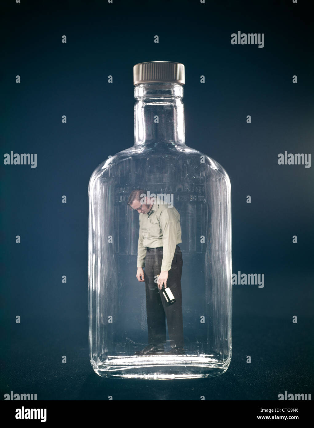 Trapped inside bottle hi-res stock photography and images - Alamy