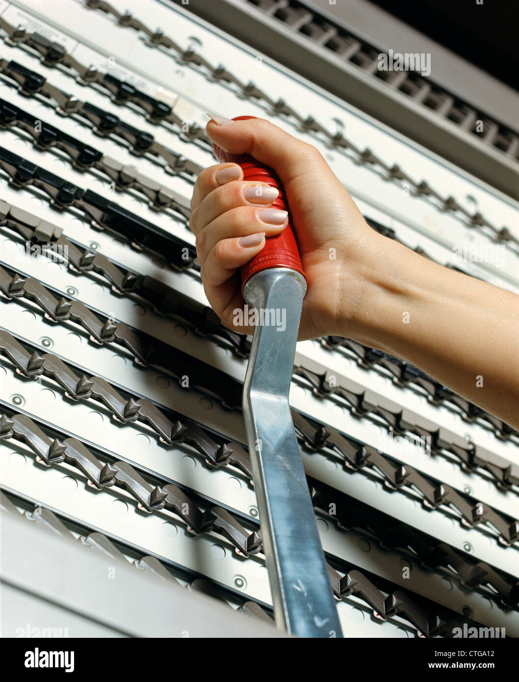 Voting lever hi-res stock photography and images - Alamy