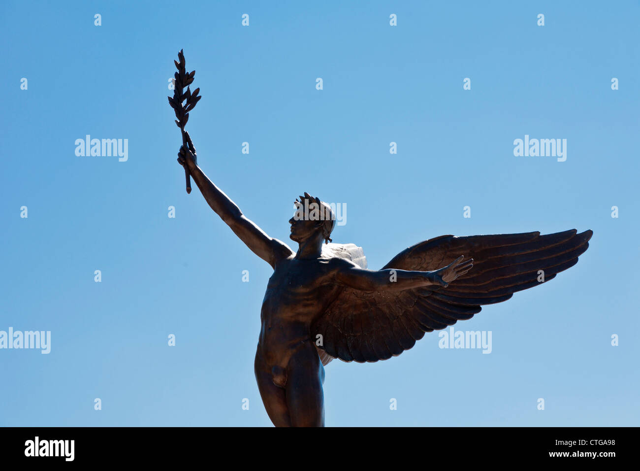 Life, a bronze sculpture created by Charles Adrian Pillars at Memorial ...