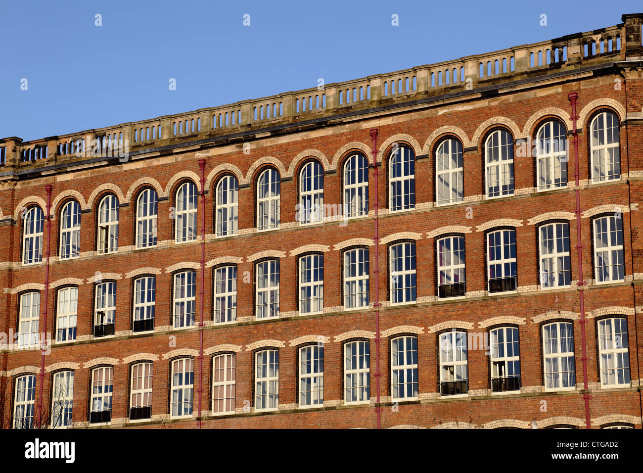 Anchor Mill Paisley, detail of the former Domestic Finishing Mill ...
