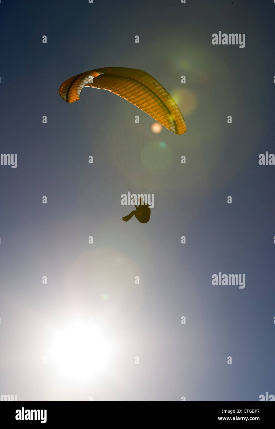 paragliding in Morocco Stock Photo - Alamy