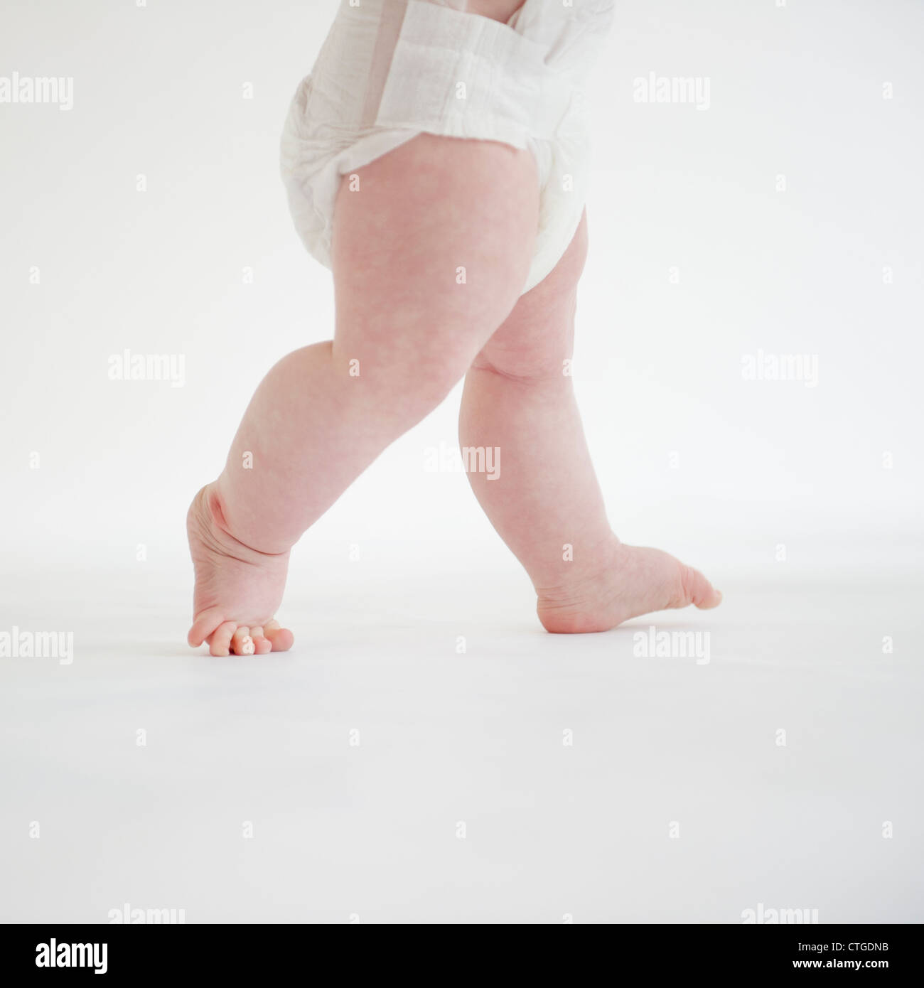 Baby walking diaper hi-res stock photography and images - Alamy