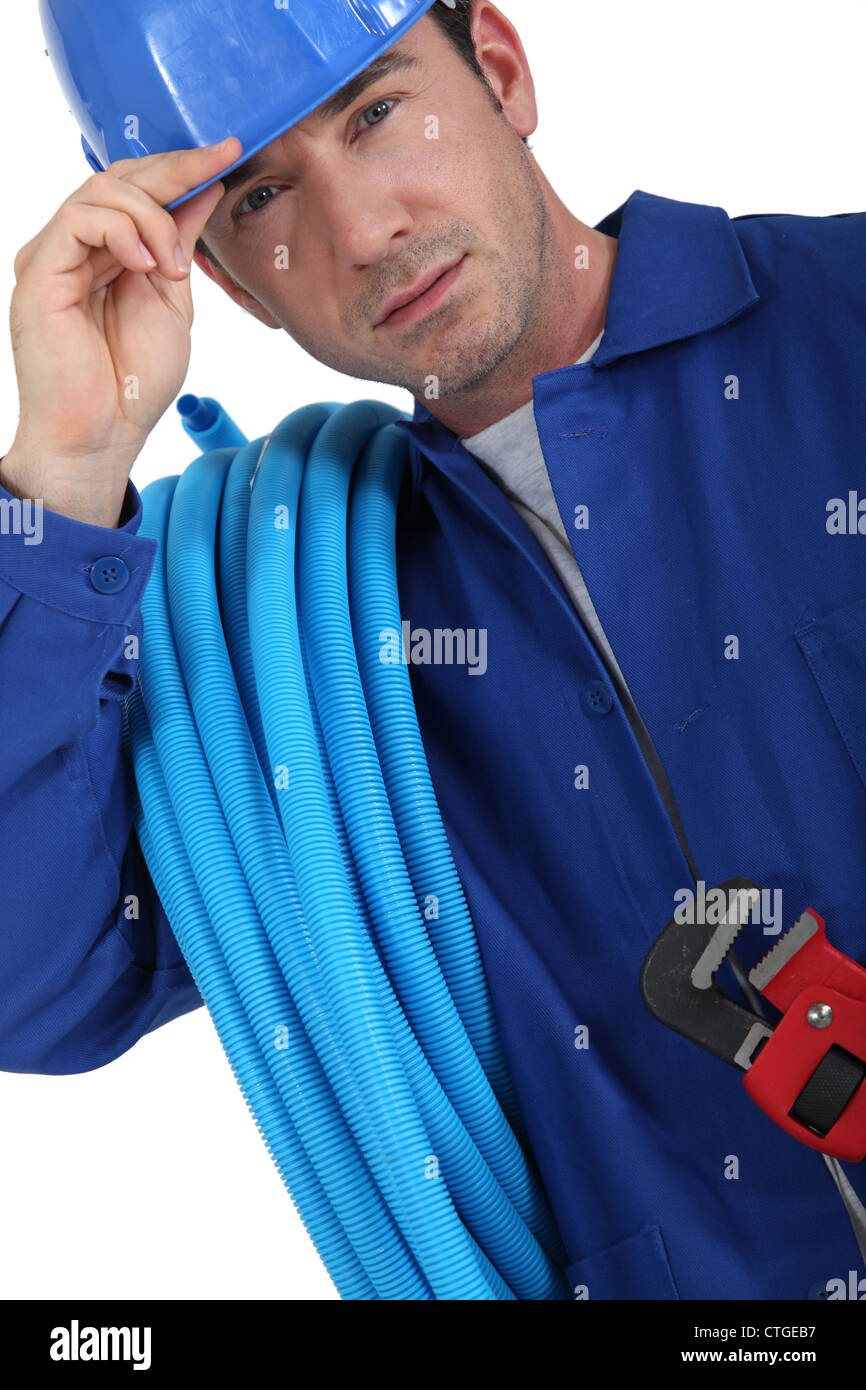 Plumber craft hi-res stock photography and images - Alamy
