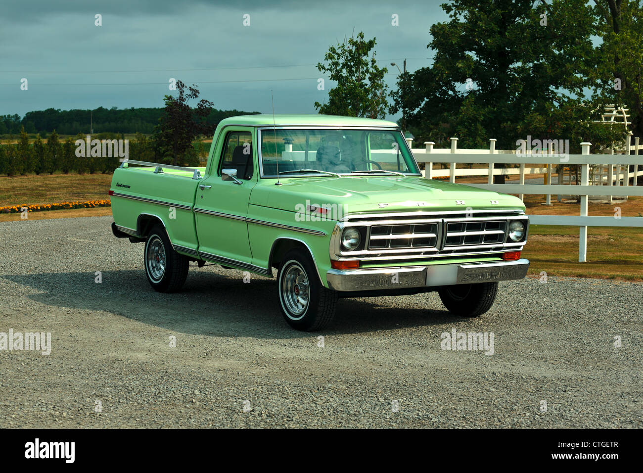 1971 ford f100 sport custom hi-res stock photography and images - Alamy