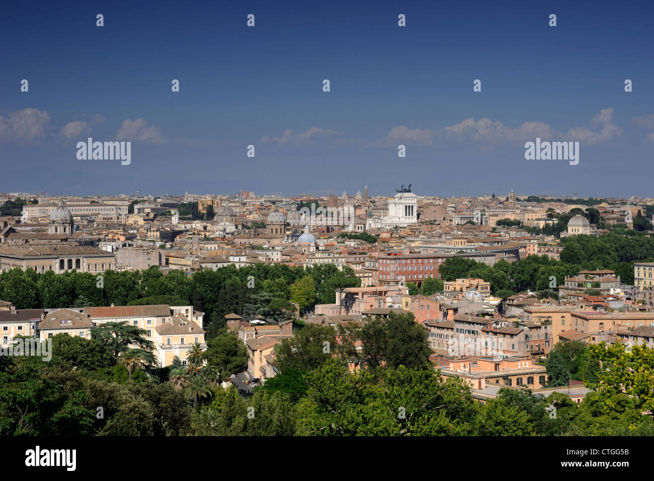 View From Janiculum Rome High Resolution Stock Photography and Images ...