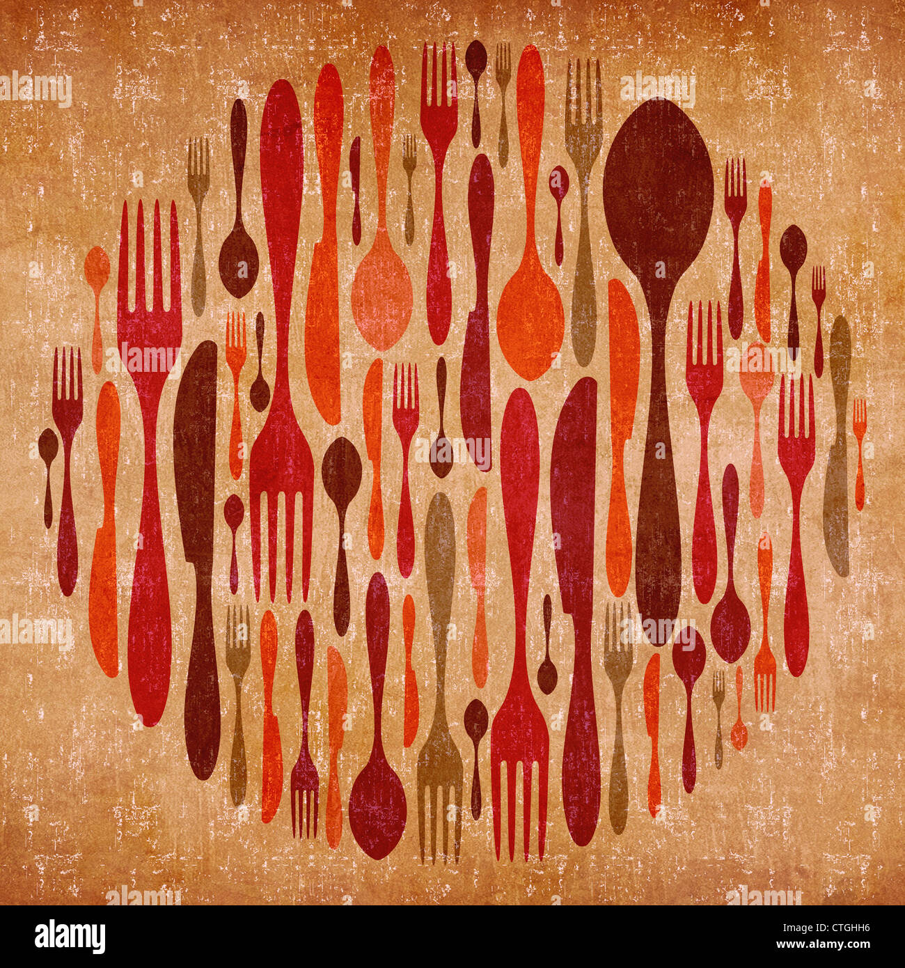 Cutlery art hi-res stock photography and images - Alamy