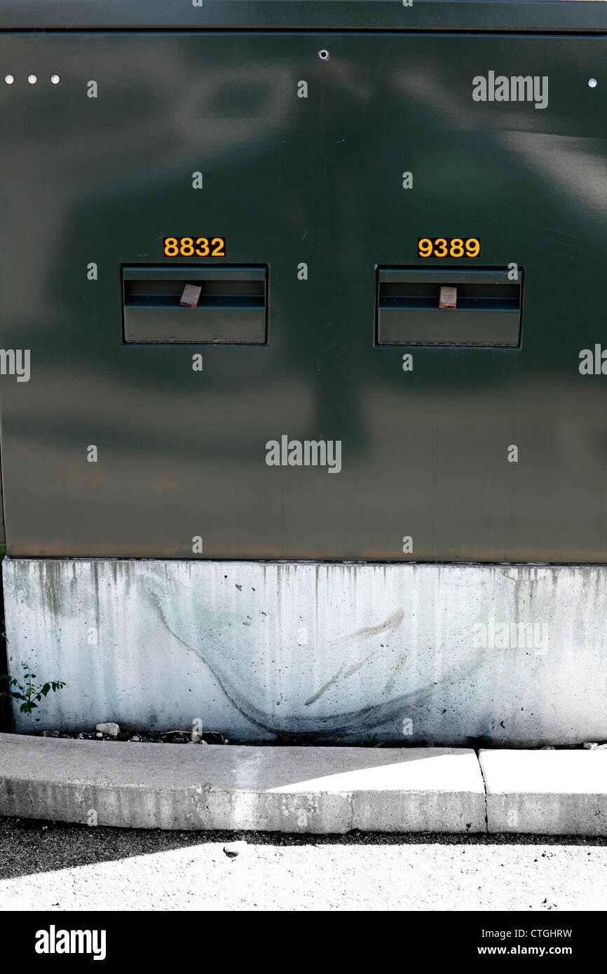 Electrical controls box Stock Photo - Alamy