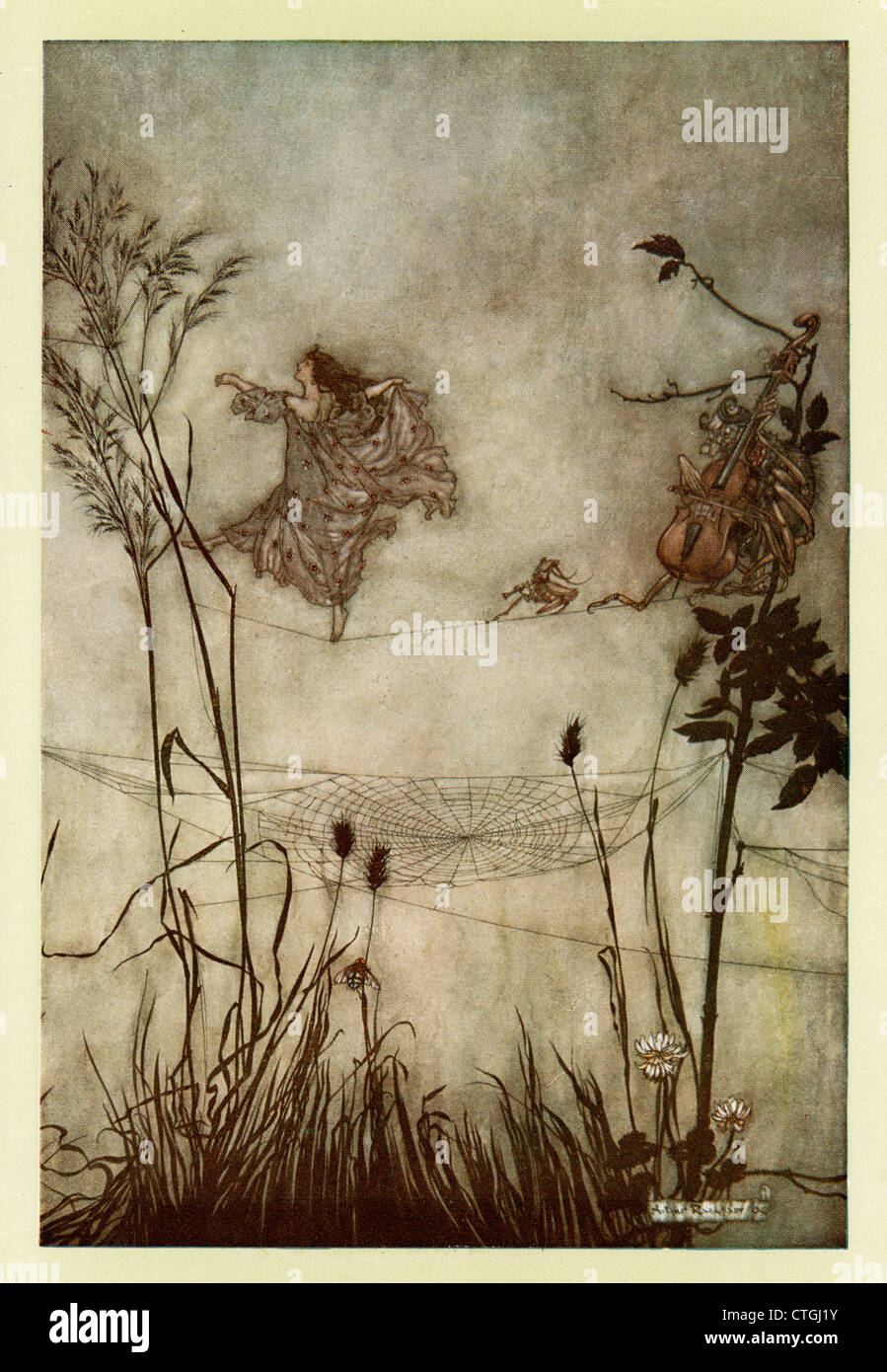Arthur rackham fairy hi-res stock photography and images - Alamy