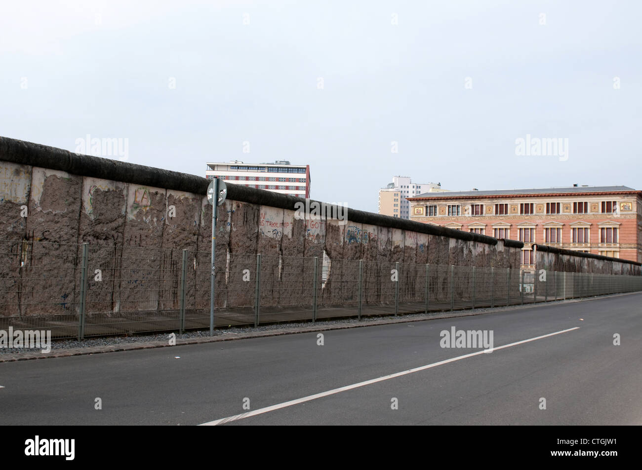 The remains of berlin wall in Berlin Gemany Stock Photo - Alamy