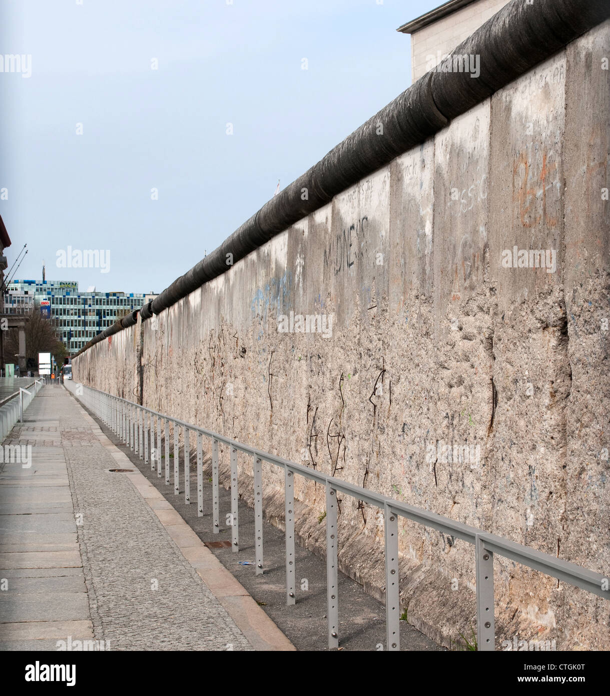 The remains of berlin wall in Berlin Gemany Stock Photo - Alamy