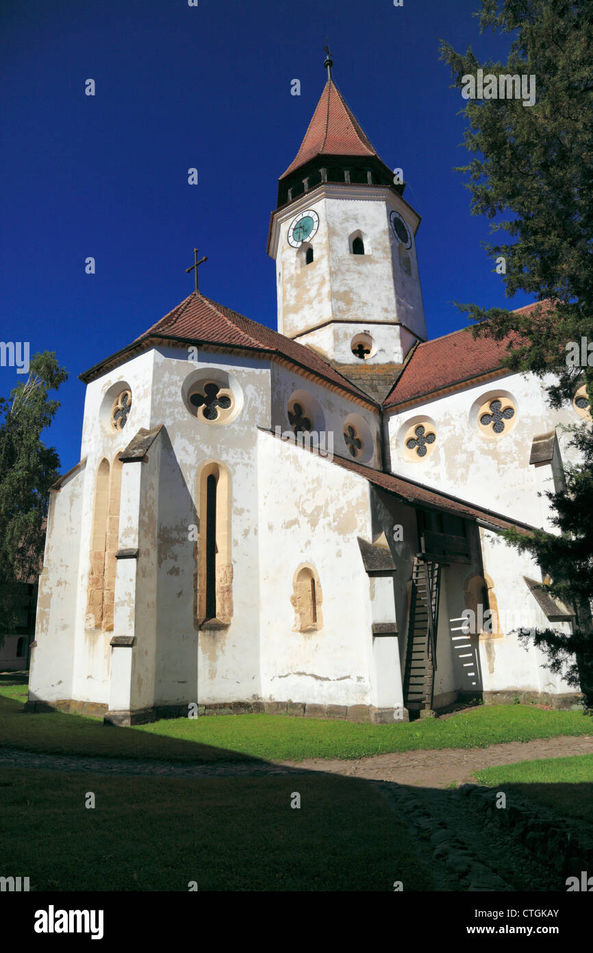 Prejmer fortified church in Prejmer, Transylvania, Romania Stock Photo ...