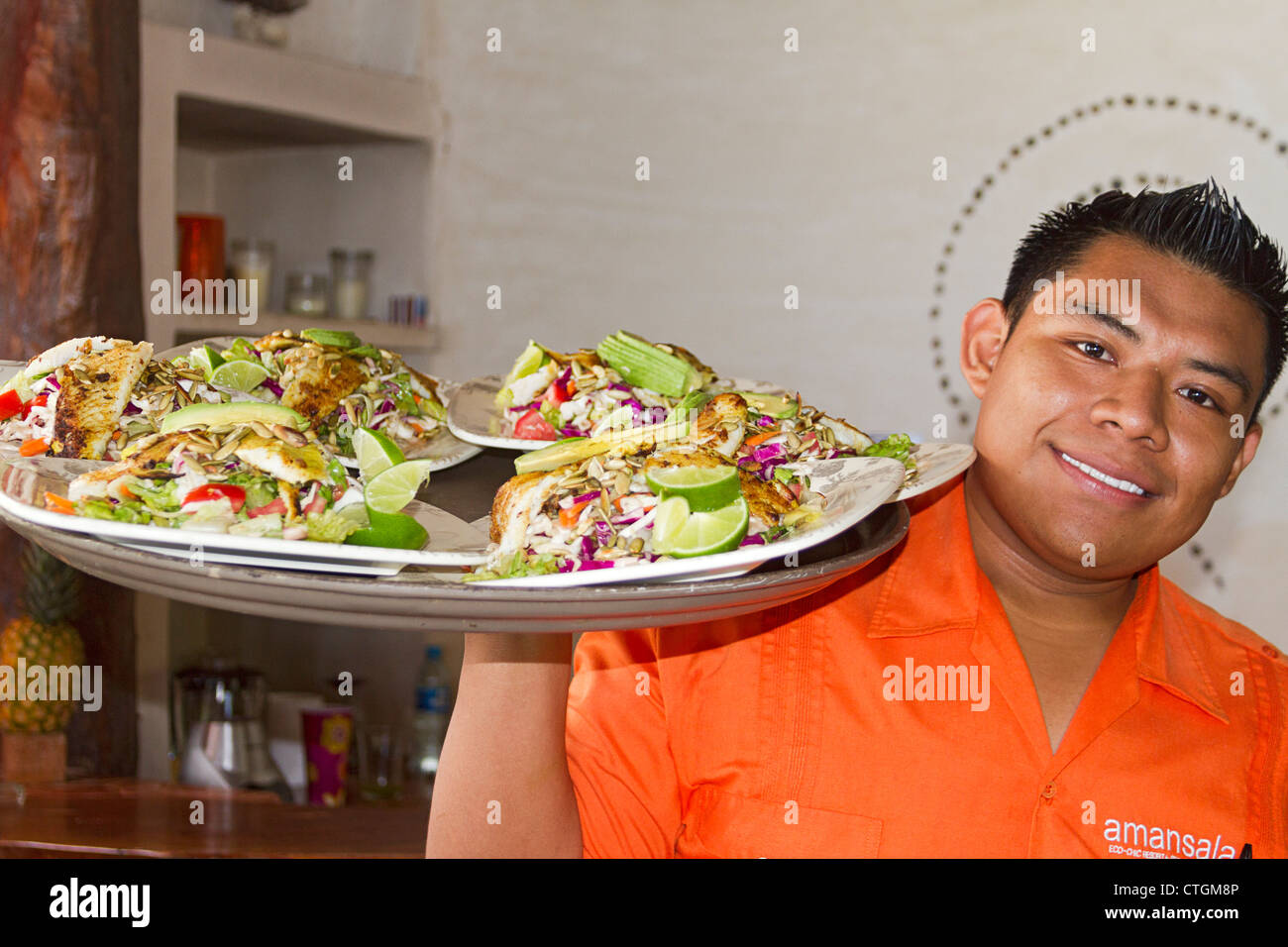 Mexican lunch tulum hi-res stock photography and images - Alamy
