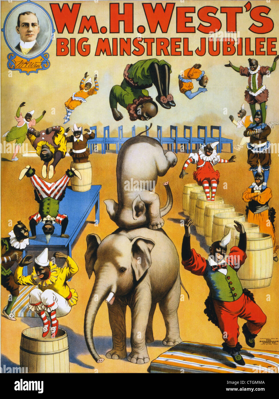 Vaudeville Circus Poster