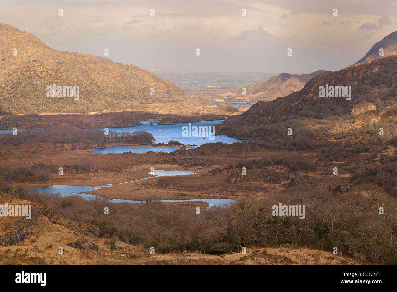 Lakes of Killarney, County Kerry, Ireland. Ladies View Stock Photo - Alamy
