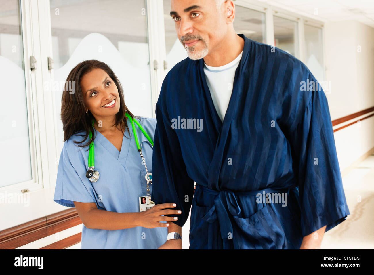 Hospital walk hi-res stock photography and images - Alamy