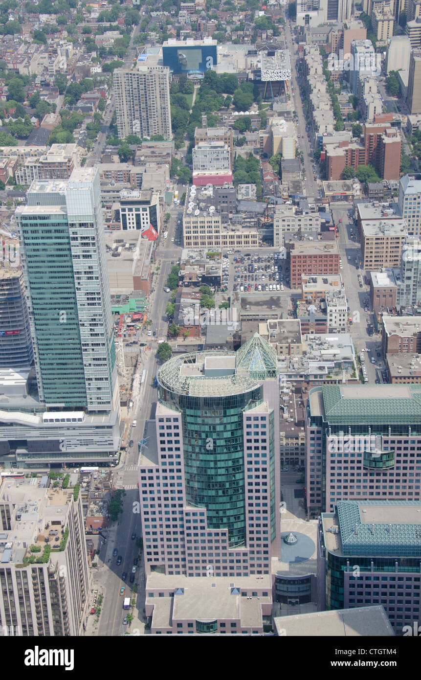 Cn tower toronto overview hi-res stock photography and images - Alamy