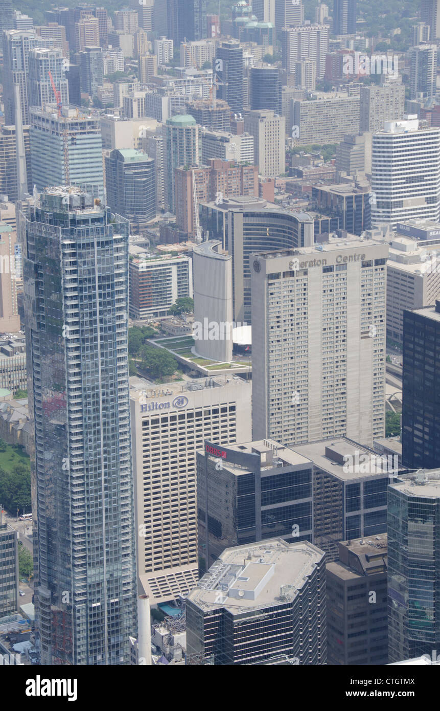 Cn tower toronto overview hi-res stock photography and images - Alamy