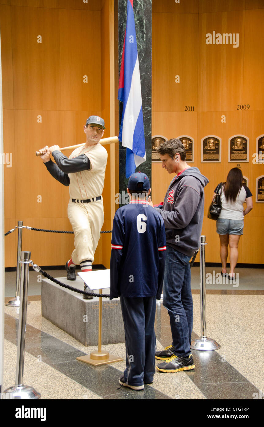 Ted williams baseball hi-res stock photography and images - Alamy