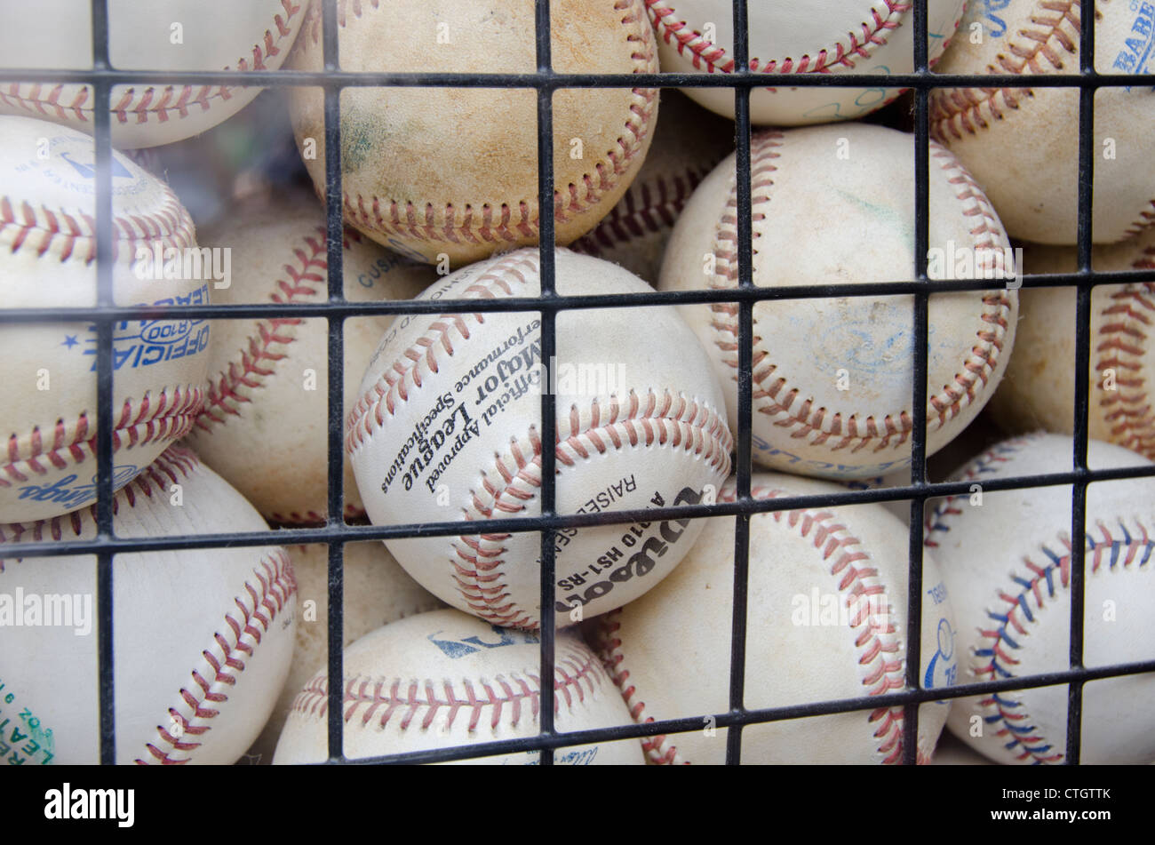 New York, Cooperstown. Baseball window display Stock Photo - Alamy