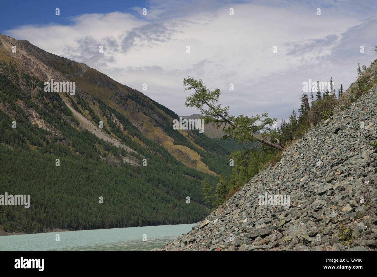 Slope at edge of lake hi-res stock photography and images - Alamy