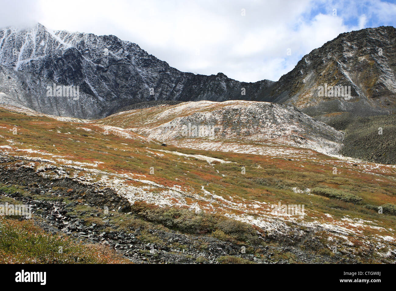 Snow top green gorge hi-res stock photography and images - Alamy