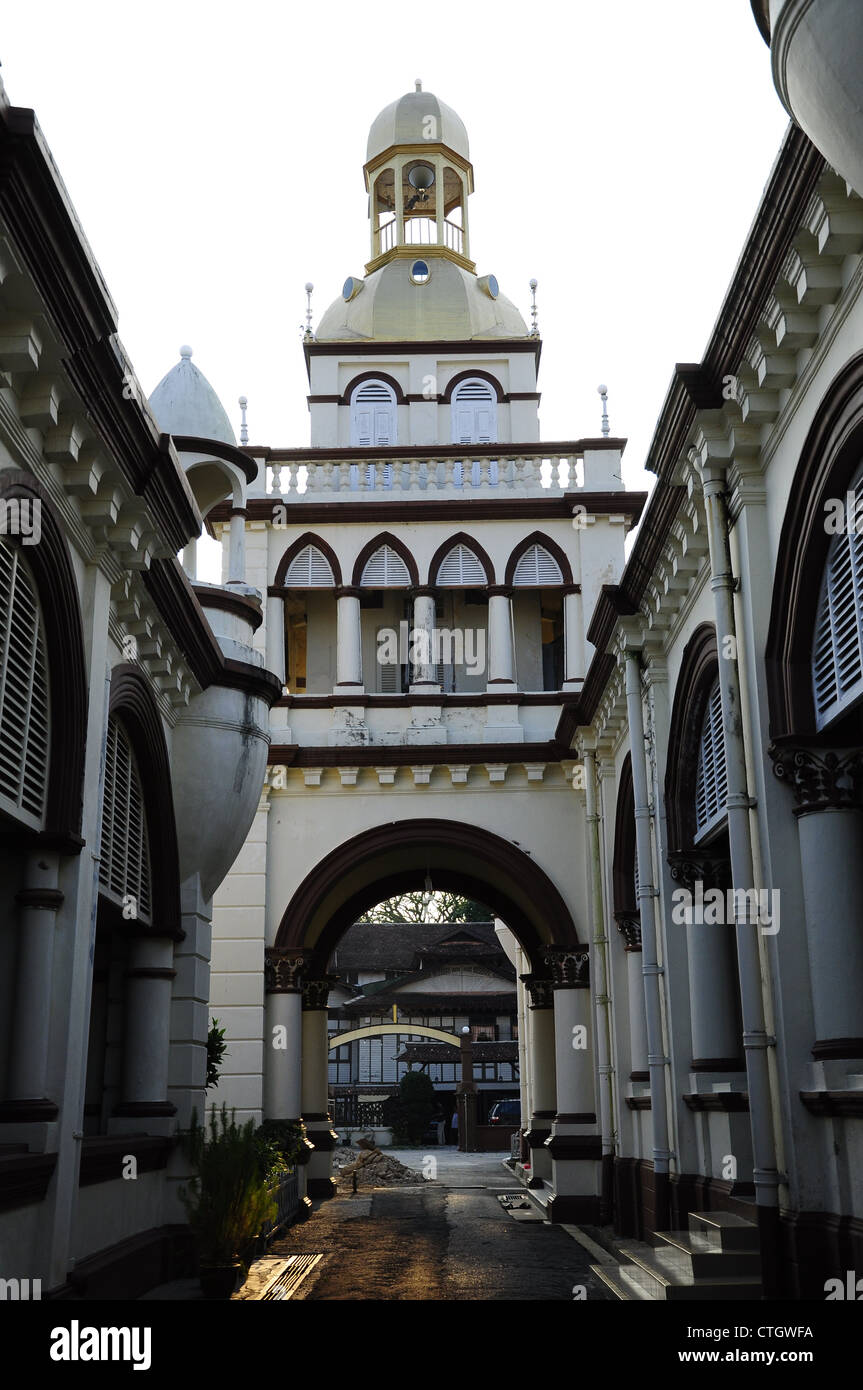 Muhammadi Mosque, Malaysia. The mosque is based on the influence of ...