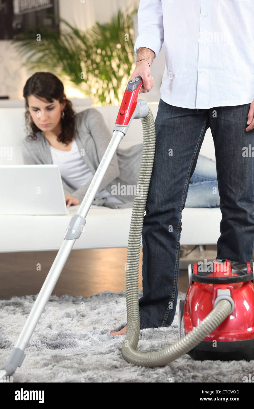 sharing out of chores Stock Photo - Alamy
