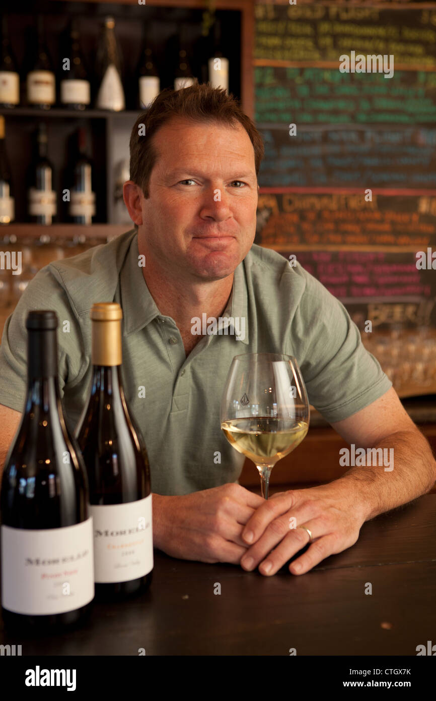 vintner Nick Morello, Corks and Crowns Tasting Room, Funk Zone, Santa ...