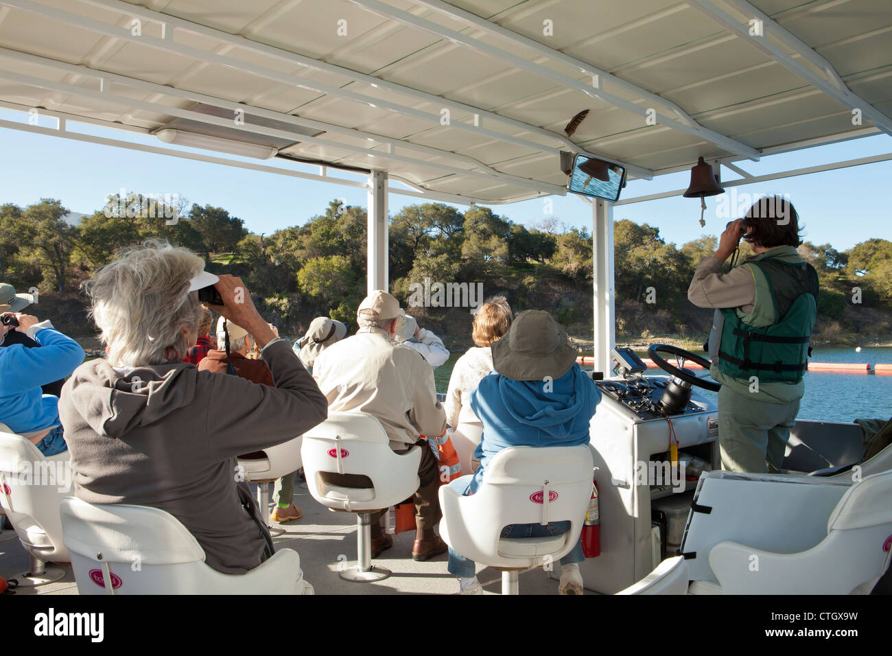 Wildlife Boat Tour, Cachuma Lake, Santa Ynez Valley, California, United ...