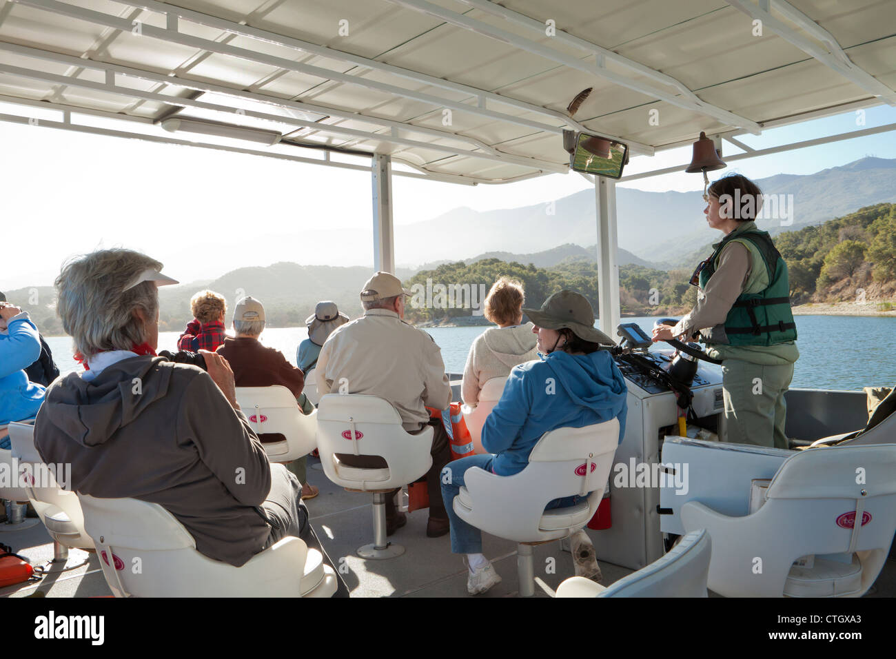 Wildlife Boat Tour, Cachuma Lake, Santa Ynez Valley, California, United ...